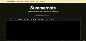 Laravel - WYSIWYG Editor Summernote With Dynamic Content - Therichpost