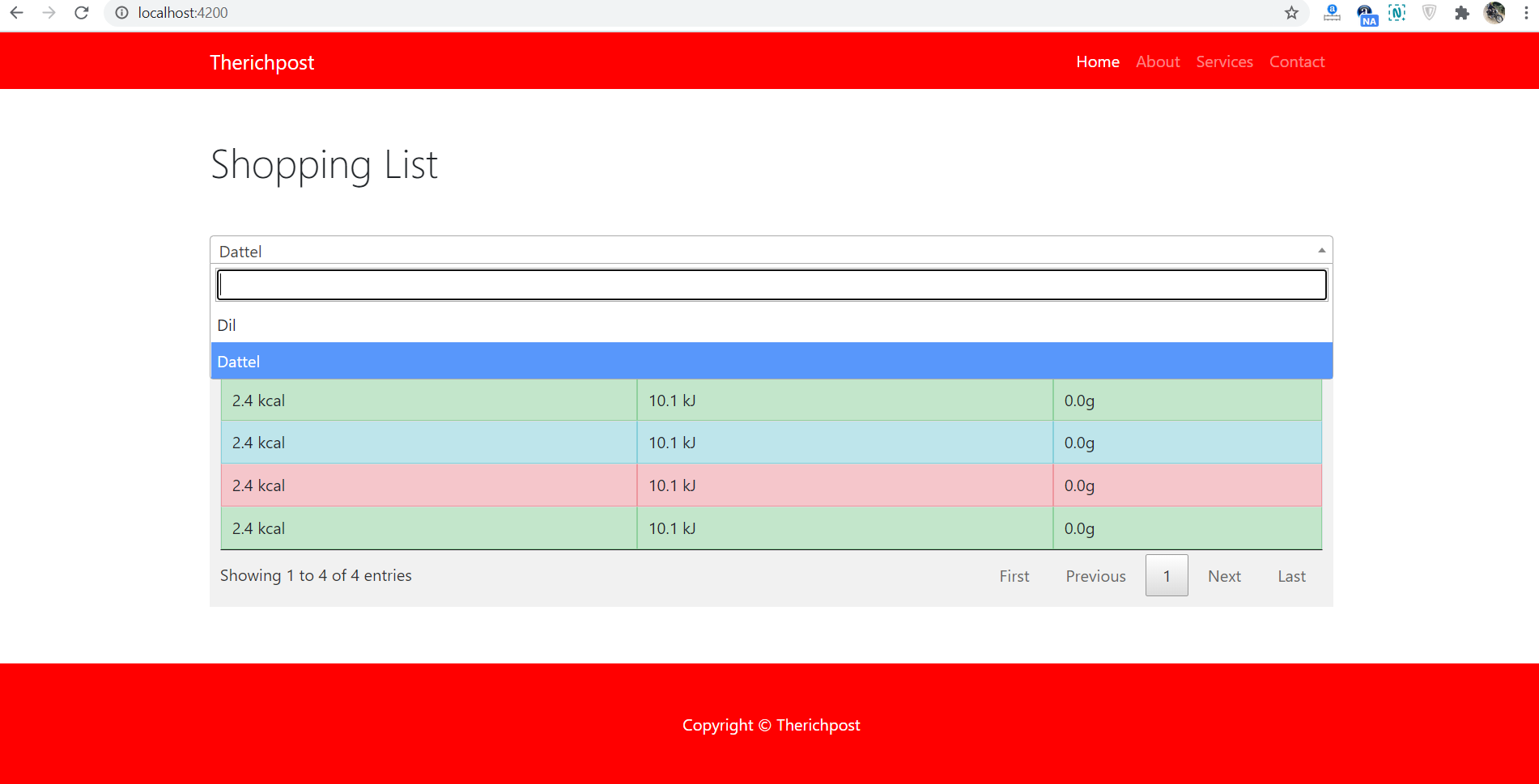 Angular 10 Full Page Slider Working Tutorial Therichpost