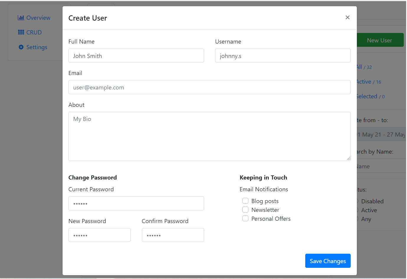 React Crud How To Build React 16 Crud Example React Crud How To Build React 16 Crud Example