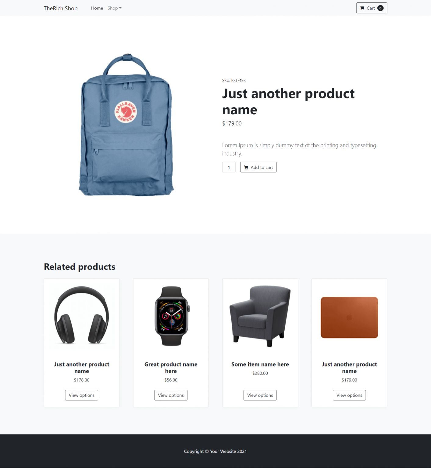Angular 12 Bootstrap 5 Ecommerce Testing Project Part 2