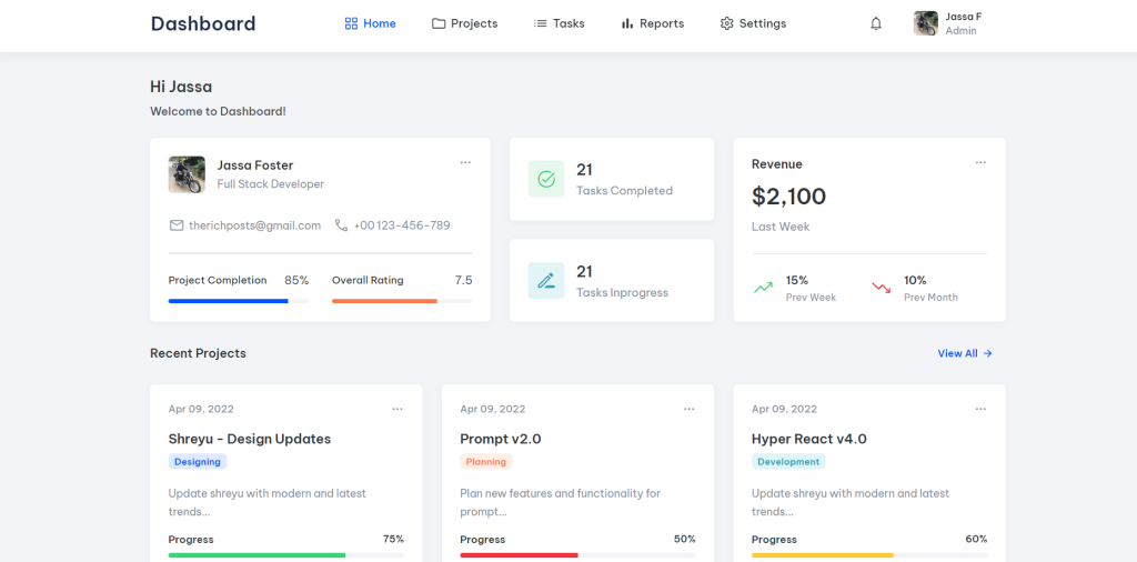 Angular 16 Full Stack Developer Admin Dashboard Free - Therichpost
