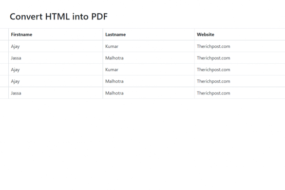 Angular 16 Food Ordering Free Website Template - Therichpost