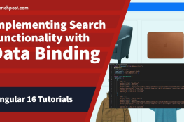 Custom Sidenav in Angular - Therichpost