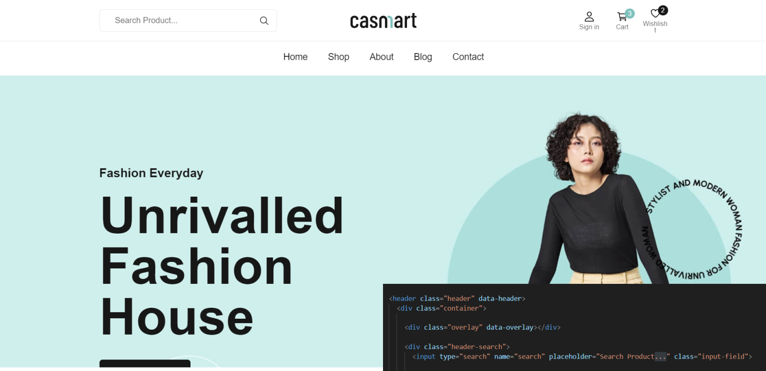 Angular Ecommerce Templates - TheRichPost