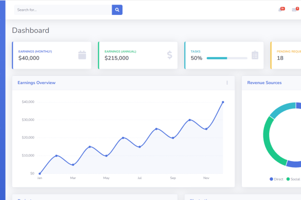 How To Make Simple Sidebar Template With Bootstrap 5 And Angular 13 Therichpost