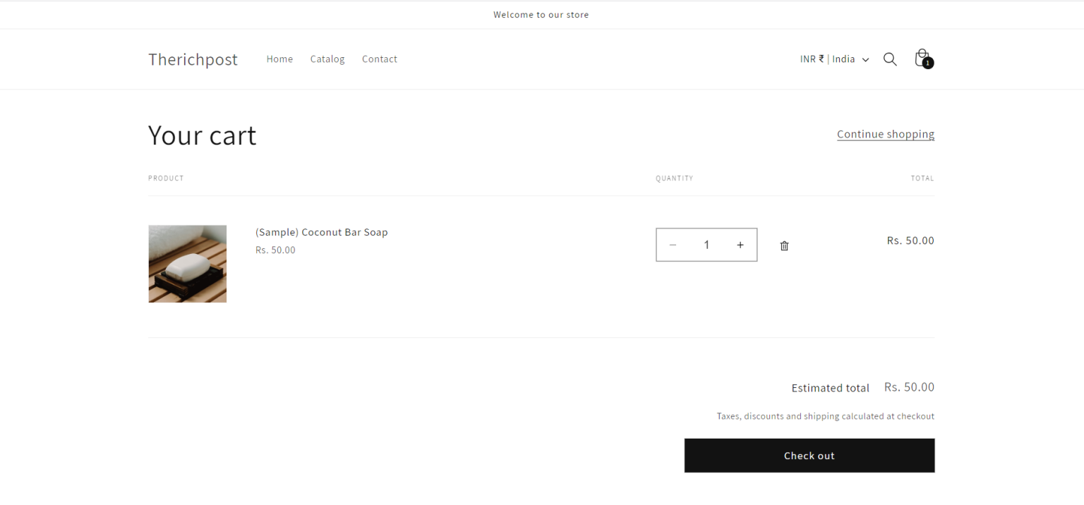 Shopify Add to Cart Product with Ajax working example - Therichpost Shopify Add to Cart Product with Ajax working example - Therichpost