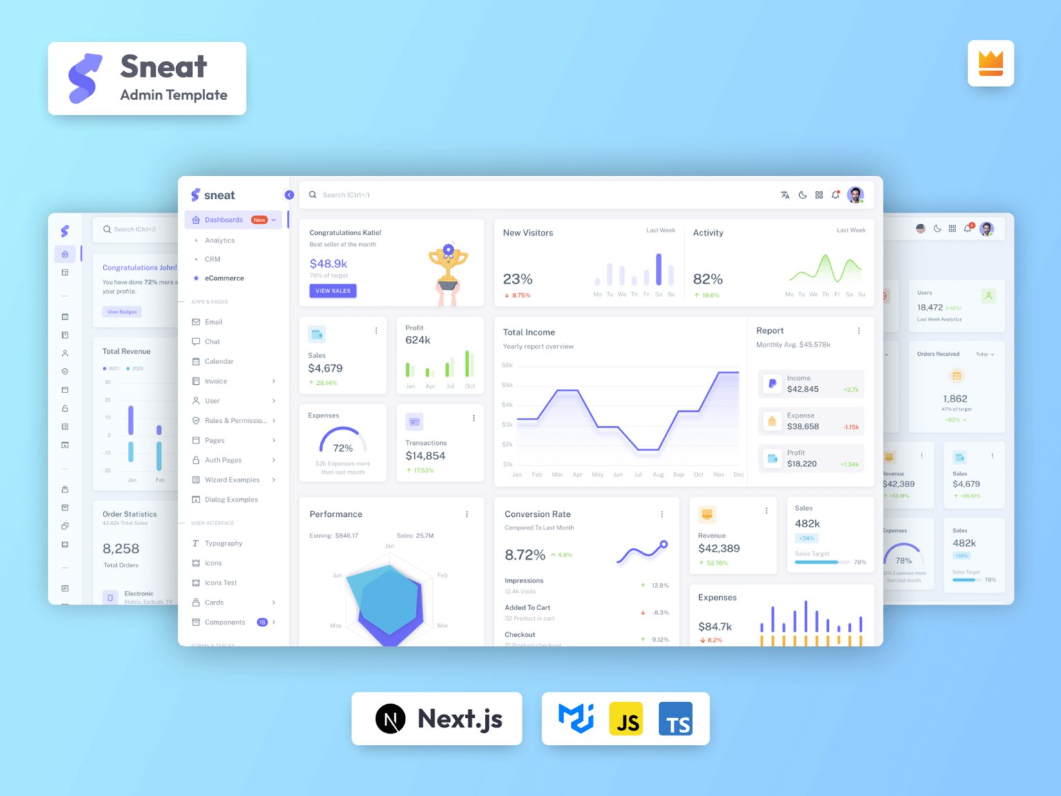 Sneat MUI React NextJS Admin Template - Therichpost Sneat MUI React NextJS Admin Template - Therichpost