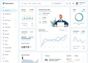 Powerful Bootstrap 5 Admin Dashboard Template Free - Therichpost