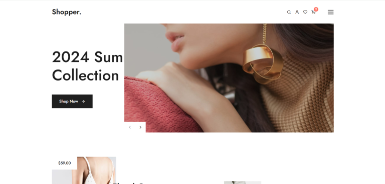 Angular 18+ Free Shopper Multipurpose E-Commerce Template - Therichpost