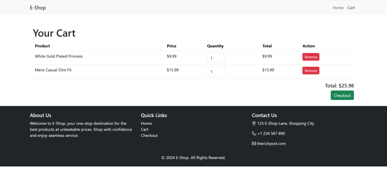 Creating Ecommerce Website in Angular 19 with Bootstrap 5 Part 2 | Add To Cart - Therichpost