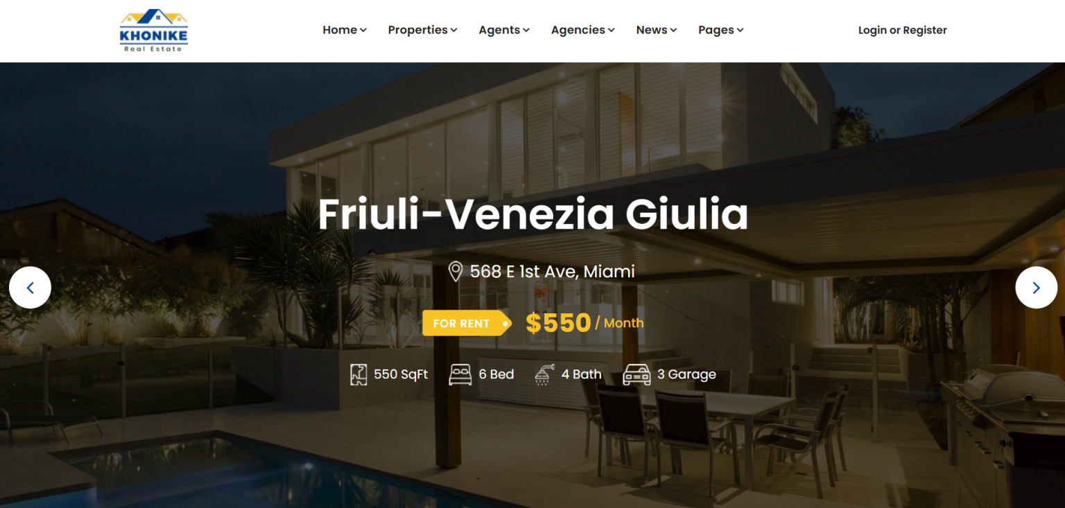 Real Estate Free Bootstrap 5 Website Template | Add Property - Therichpost